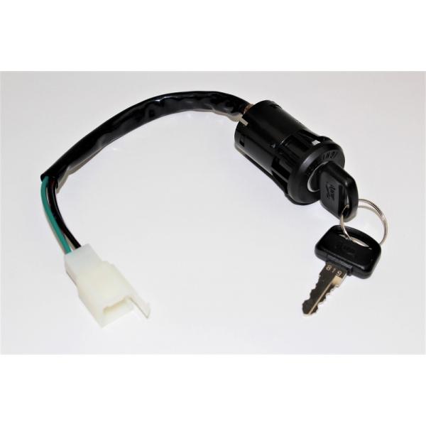 ■特長カブ用のメインキーシリンダーです。4本配線タイプでほとんどの12V車にご使用が可能です。*5本配線タイプには使用できません。購入前に現車を確認の上ご注文ください。■内容品カブ用メインキーシリンダー 1ヶ■純正互換品番35100-GB4...