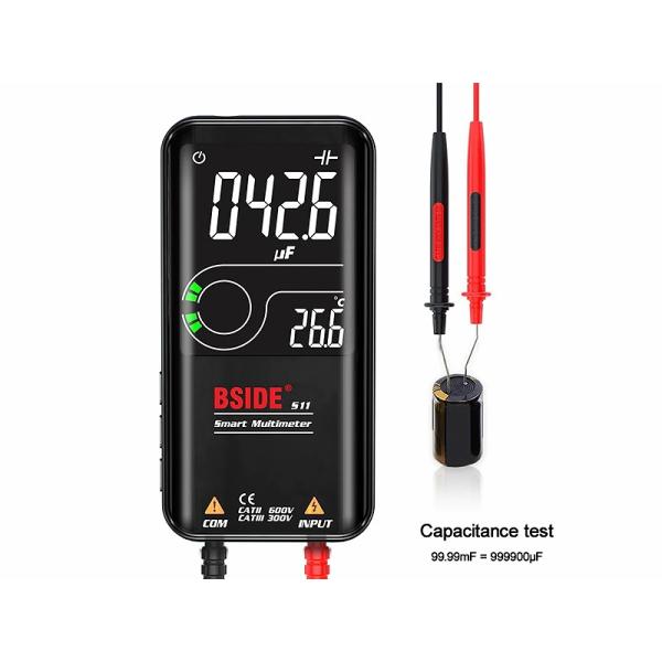 ■特長マルチメータを使用するのはどれくらい簡単だと思いますか?初心者を念頭に置いて設計された-BSIDEスマートテクノロジーにより、このマルチメータはテストされたパラメータを自動的に識別し、必要な範囲を選択できますマルチメータの画面はどれく...