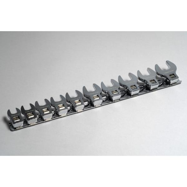 ■特長オープンクローフットレンチセットは、通常のスパナレンチではアクセスできないような狭い箇所でのボルト/ナットの締緩に便利です。状況に応じて、エクステンションバーを組み合わせて使用します。収納に便利なソケットレール付き。■製品詳細差込角 ...