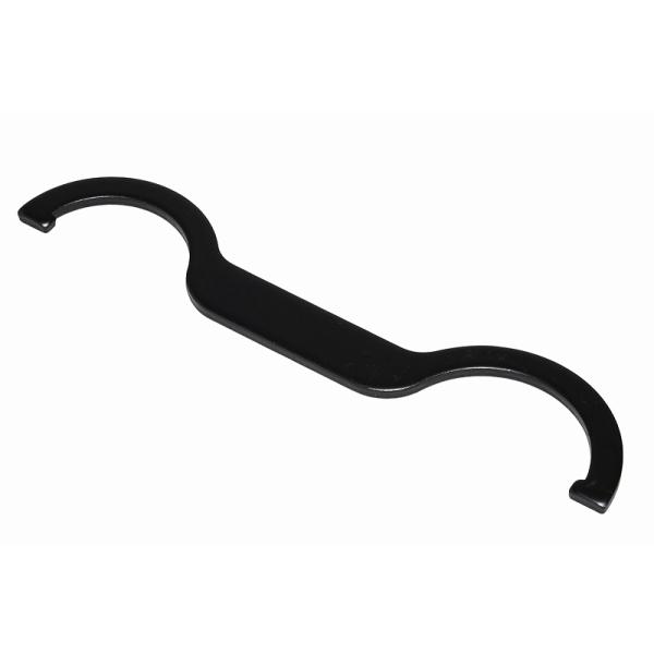 ■特長リアショック調整用スパナです。■仕様材質 スチール製カラー ブラック長さ 190mm適合 φ47mm~55mm■備考工具両端にフックレンチがあり、様々なリアショックに適合に適合します。