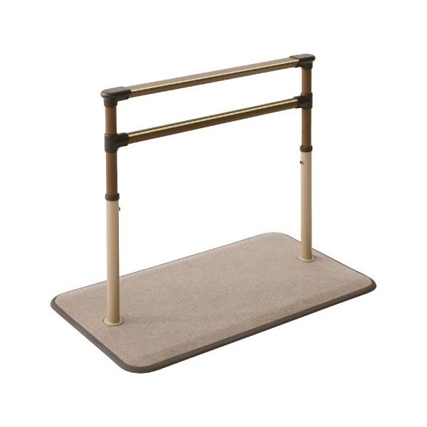 ・手すりの「普通（スタンダード）」を「更新（アップデート）しよう。・立ち上がり動作を考えた「高さ」と「低さ」。・握っても押し上げてもOK、逆三角形の断面。・カーペットのような肌触りのベースマットを標準装備。・キレイを保つ抗菌仕様。・両手でつ...