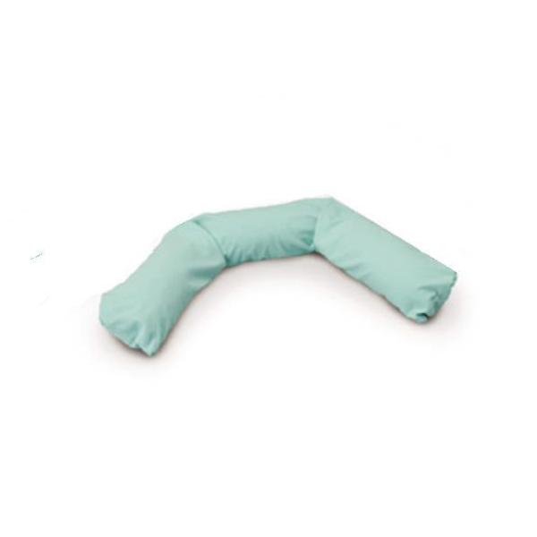 仰臥位、側臥位、ギャッジアップ姿勢など【便利な円柱型ロングクッション】■優れたカバー：吸汗性と汗拡散性に優れた、ポリエステル素材のカバー。■3種類のビーズ：大小の形の違うビーズが入っています。お互いのビーズが絡み合って空気層と適度なカサを保...