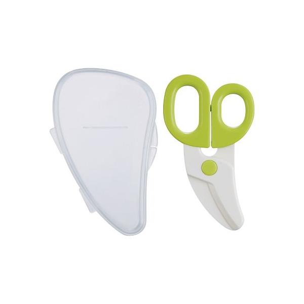 特徴箸やスプーンで切りにくいものも簡単にカットできます。テーブルの上に置いても刃先がつかない形状。持ち歩きに便利なケース付。仕様全長（mm）：115材質：刃部/ABS樹脂（耐熱80℃）ハンドル/エラストマー樹脂（耐熱60℃）ケース/ポリプロ...