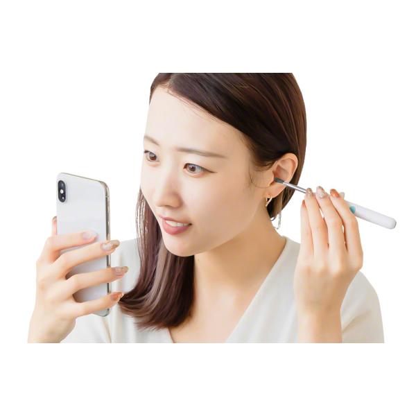 スマホで耳の中が見える『新しい耳かき』不安な耳掃除もこれで安心して行えます。専用のアプリケーションはシンプルで使いやすく、写真や動画の撮影はもちろん、保存し記録に残すこともできます。映像を確認しながら掃除することで耳垢の取り残しをなくし、奥...