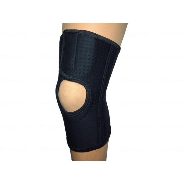 ※こちらの商品はメール便出荷の為、箱から出して個包装の状態で封筒へ入れて出荷する場合がございます商品情報○日常生活に最適！○強力支持で安定！○両側の金属支柱でひざをしっかり固定○快適素材！通気性クロロプレンラバーひざのお皿から上の部分が開く...