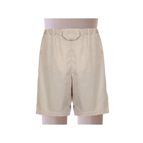 アイデアホックでおむついじりを防ぎます。ハーフパンツタイプでムレにくく快適。アイデアホックでご本人では開けにくいホック。ウエスト調整がしやすい構造。アイデアホックにより軽度の不潔行為やおむつ外しを防止。おむつの上から直接履けるよう腰周りはゆ...