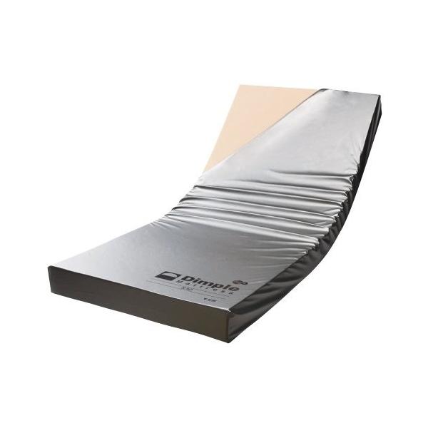 ・新発想のディンプル形状により沈み込む身体への反力を軽減。・ディンプル+スリットで骨突出部に対応。・ディンプルの深さを変えて、理想的な寝姿勢を実現。・端座位がとりやすい。・背上げ時の底づき・ずれに対応。・防炎加工を施した安全素材を採用。●サ...