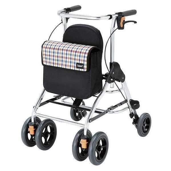 ・在宅でもお使いいただける歩行車です。・52cmと狭い車体幅が取り回しの利く歩行車です。●サイズ／幅52×奥行64×高さ65〜83（7段階／3cm）cm、折りたたみ時：奥行40cm、座面：幅28×奥行30cm、座面高：50cm、ハンドル内幅...