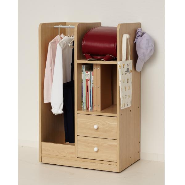 商品サイズ:幅60×奥行39.5×高さ97cm商品重量:18.5kg梱包サイズ(3辺計):約103×41×14cm（約158cm）梱包重量:19.5kg生産国:中国組立式材質:プリント紙化粧繊維板、合成樹脂化粧繊維板