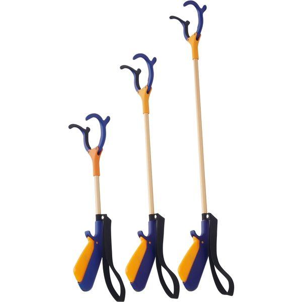 ●立ち上がったり、かがんだりするのがつらい●肩を動かすのがつらい●入院中・リハビリ中●車椅子をご使用の方やベッドでの生活が中心の方・ティッシュ1枚からペットボトルまで。掴む、拾うをきめ細かくサポート。・ハンドルはマグネット付。・90°ごとに...