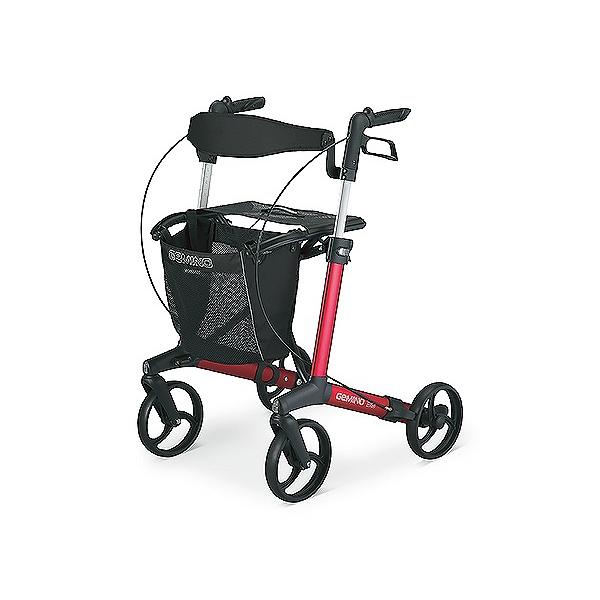 ・軽い、使いやすい。そしてスタイリッシュ。利便性・安全性・操作性に配慮した歩行車です。・軽くて丈夫なアルミフレーム。・押し手ハンドルは高さ調節可能。・大型のブレーキレバー（駐車ブレーキ付き）。・屋外でも使いやすい直径20cmキャスター。・収...