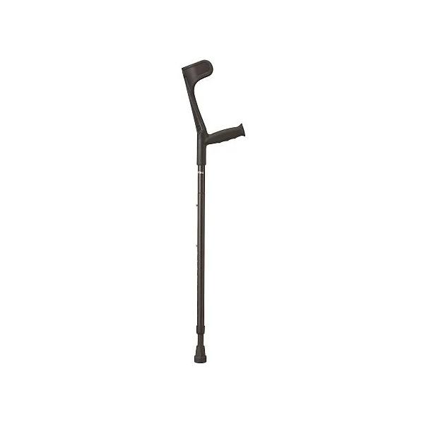 ●特徴・軽くて、丈夫なカーボン素材の折りたたみタイプです。●仕様サイズ／カフ〜グリップ長さ：23cm、グリップ〜杖先長さ：76〜100cm、折りたたみ時：長さ53cm、ゴムチップ底径：4.0cmパイプ径／上部：2.4cm、下部：1.9cm適...