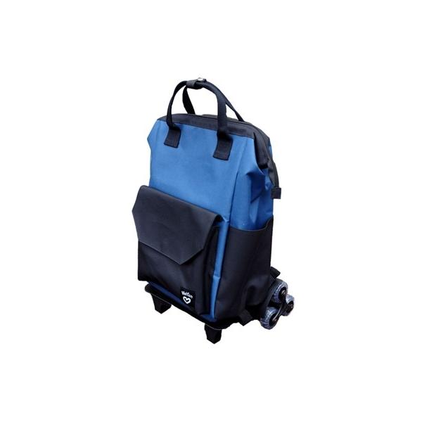 段差もラクラク! 大容量ショッピングカート。バッグ単体でも手さげ・リュックとしても使えます"保温保冷 リュック買い物 母の日　【段差もラクラク】３輪キャスター付きで、道路などの段差もラクラク！　【保温保冷仕様】保温保冷のアルミ材を裏面に施し...