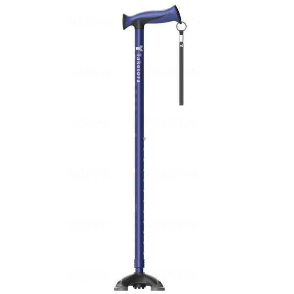 竹虎の杖「バンブーステッキ」に多点杖登場●手のひらや手首への負担が少ないワイドグリップ●手にかかる衝撃をやわらげるクッション付きのグリップ●杖から手をはなしても安心なストラップ付・ねばりある杖先がしっかり地面を捉える多点杖・単点杖に比べ、接...