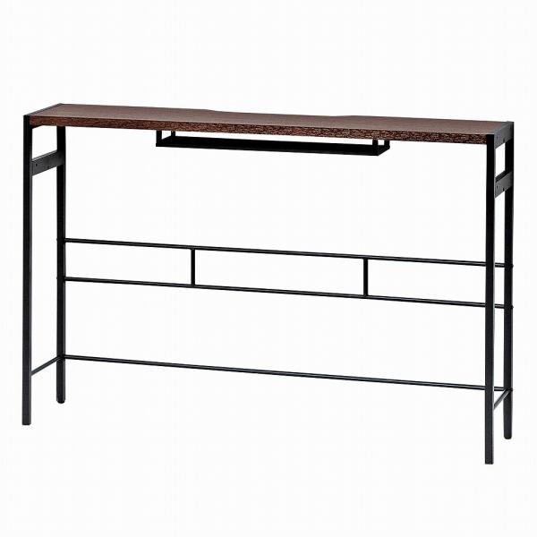 デュアルモニターテーブル（ダークブラウン）商品サイズ 幅125×奥行25×高さ82.5cm商品重量 約9.5kg生産国・仕様 中国・組立式材質 合成樹脂化粧繊維板、スチール