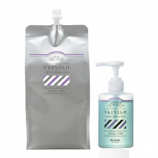 〈ジェル状化粧水〉シェービング後のうるおい補給やマッサージに