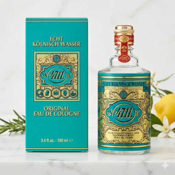 「4711オーデコロン100ml」は、独自の製法を守り続け、現在も香料は天然の植物素材だけで作られています。爽やかな印象を与えるシトラスをトップに、甘いラベンダーとクリアなローズマリーのフローラル、強いオレンジの香りを放つネローリへと豊かに...