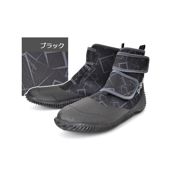 ワークシューズプラスハイカット N701 (男女兼用) 作業靴 軽作業 農作業 園芸 ガーデニング 地下足袋感覚 足首までしっかりガード | みんなの作業服Yahoo!ショップ | SitePromo