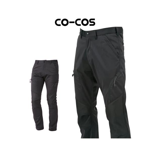 防風、防水、保温を兼ね備えた「遮暖」3層素材を使用した防風パンツ。またストレッチ素材を使用し着心地ラクラク。寒い季節の作業パンツにオススメの一枚です。カラー：スミクロサイズ：M、L、LL、3L、4L、5L、6L素材：ポリエステル100%ポケ...