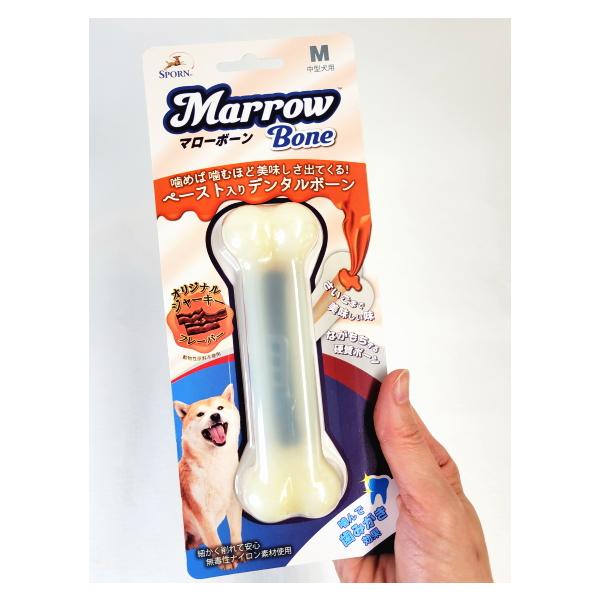 【商品特徴】長く愛されているロングセラー商品。噛めば噛むほど美味しさ出てくるペースト入りデンタルボーン。遊びながら噛むことによりデンタルケアができます。丈夫で長持ち無毒性ナイロン素材で、噛む力の強いわんちゃんにおすすめです。 継続的な使用で...