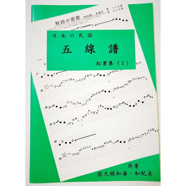 民謡を習い始めたけど、節回し・拍子など覚えるのが難しい、メロディーと歌詞を合わせるのが難しいと思っている方はおられませんか？この楽譜は、五線譜上に、民謡の歌詞・拍子・節回しなどを表し、メロディーと歌詞を同時に見ながら唄える民謡の唄譜集です。...