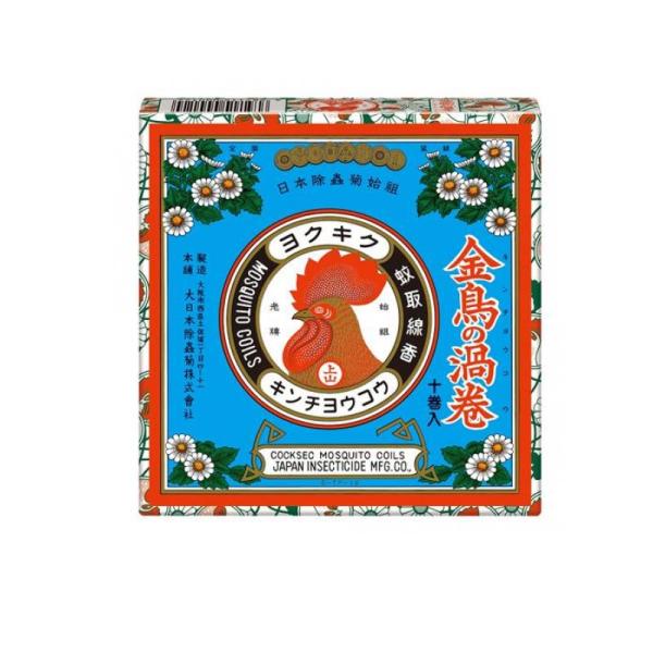 ●大日本除虫菊 金鳥の渦巻V かとりせんこう●防除用医薬部外品●信頼の日本製品質…除虫菊成分など厳選した天然原料を用い、製造から品質管理まで国内の自社工場で徹底して行っています。●これぞ金鳥品質の効き目と香り…蚊取り線香を生み出した金鳥だか...