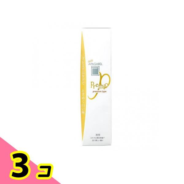 ●さらに歯を白くしたい方におすすめ！●アパガードシリーズで一番人気のプレミアムタイプ。●サンギ開発の有効成分「薬用ハイドロキシアパタイト＜ｍHAP＞」を高配合(スタンダードタイプ比)。●「薬用ハイドロキシアパタイト」は歯垢を吸着除去し、歯表...