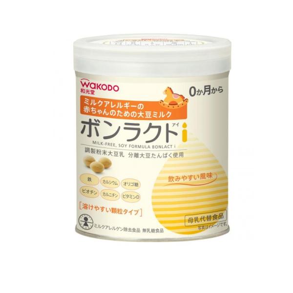 使用期限は6カ月以上先のものを送ります。●乳成分・乳糖を含まず、大豆たんぱくを用いてつくられた、ミルクアレルギーの赤ちゃんのための育児用粉乳です。●赤ちゃんの発育に必要なビタミン・ミネラルのバランスを整え、風味の良い大豆たんぱく質を使用し飲...