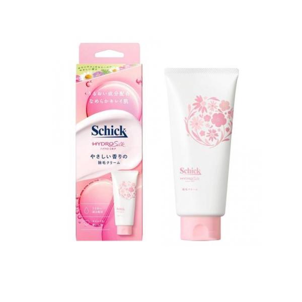 ●Schick HYDRO Silk シック ハイドロシルク 除毛クリーム●なめらかキレイ肌へ。やさしい香りの除毛クリーム。●ゼラニウムとカモミールのやさしい香りで除毛ケア。●スキンケア発想のうるおい成分配合。●マイルドな使い心地で、つるん...