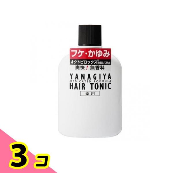●柳屋本店「柳屋 薬用ヘアトニック ＜フケ・かゆみ用＞」は、殺菌成分オクトピロックスを配合し、中年男性に悩みの多い、フケ・かゆみをスッキリ防止する薬用育毛トニックです。●フケ・かゆみの原因菌とたたかう、殺菌成分オクトピロックス配合。●育毛成...
