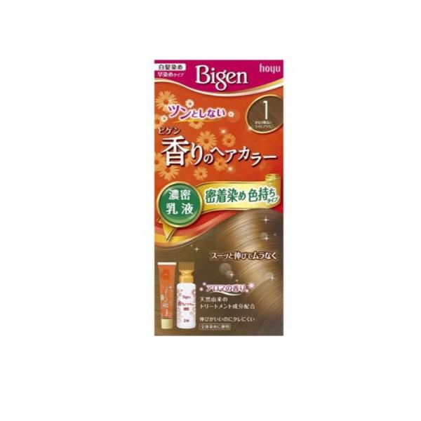 ●密着して染める。濃密乳液が生え際にくいつきとどまる。●色持ち成分配合。染料の流出を抑え、日にちが経っても髪色キレイ。●スーッと伸びてムラなく染まる乳液タイプ。全体染めに便利。●天然由来のトリートメント（ツヤ）成分配合。（ツバキオイル・オリ...