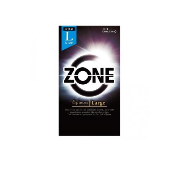 使用期限は6カ月以上先のものを送ります。●ZONE Large（ゾーンラージ）●ステルスコート：コンドーム使用時の違和感を解消する独自のゼリー技術●優れたフィット感のラテックス製●ナチュラルタイプ●ブラックカラー●大きめのLサイズ：直径37...