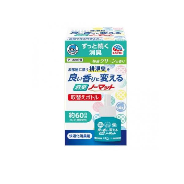 ●発生源が分かりにくいお部屋に漂う排せつ臭を利用し、快適グリーンの香りを作り出して消臭します。●消臭ノーマット、ノーマットのどの器具にも使え、消臭効果がずっと続きます。