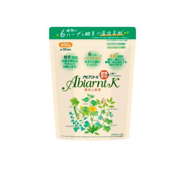 使用期限は6カ月以上先のものを送ります。●祐徳薬品工業 薬用入浴剤 浴用アビアントK（Abiarnt K）●医薬部外品●6種類のハーブエキス配合でお肌をしっとり整えます。●タンパク分解酵素の働きで清掃効果を高め皮膚表面の汚れを落とします。●...