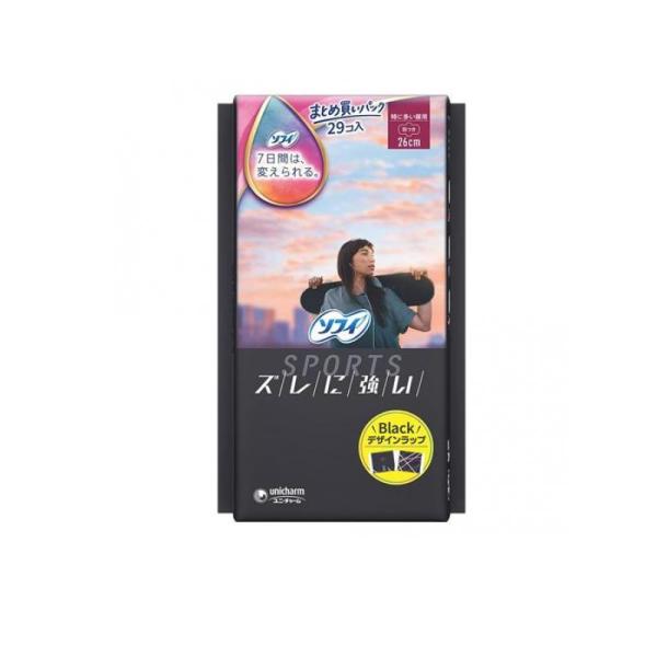 ●ユニ・チャーム ソフィ SPORTS(スポーツ)260 特に多い昼用 羽つき 26cm●フィットテクノロジー搭載、ズレに強い生理用ナプキン。●3Dフィット吸収体が多量に吸収するので、多い日の動きモレにも。●更に、フィット性の高い形状・ワイ...