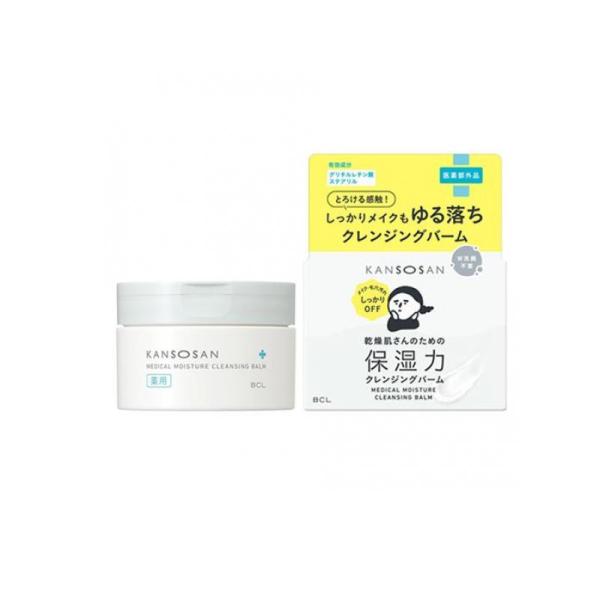 ●BCL カンソウサン 乾燥肌さんのための保湿力クレンジングバーム（KANSOSAN Medical Moisture Cleansing Balm）●とろけるクリーム感触でしっかりメイクもゆる落ち！肌あれを防ぐW洗顔不要の薬用クレンジング...
