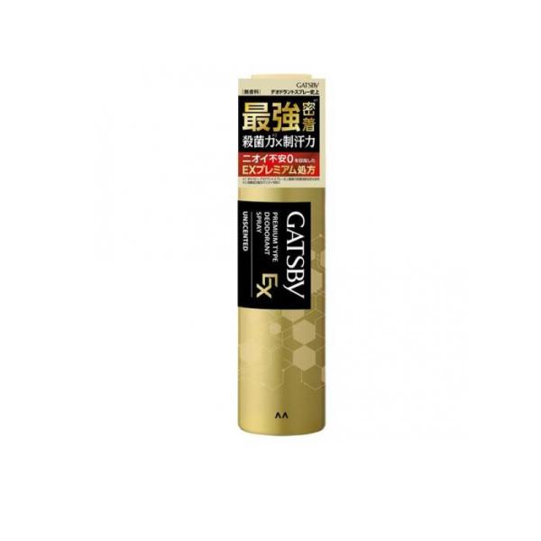 ●ギャツビー EXプレミアムタイプデオドラントスプレー 無香料 ●医薬部外品●先端汗腺研究から生まれたEXプレミアム処方で、ニオイを1日防ぐ。ワキなどニオイが気になりやすい部位だけでなく、全身(※1)のケアに使いやすいスプレータイプ。●汗の...