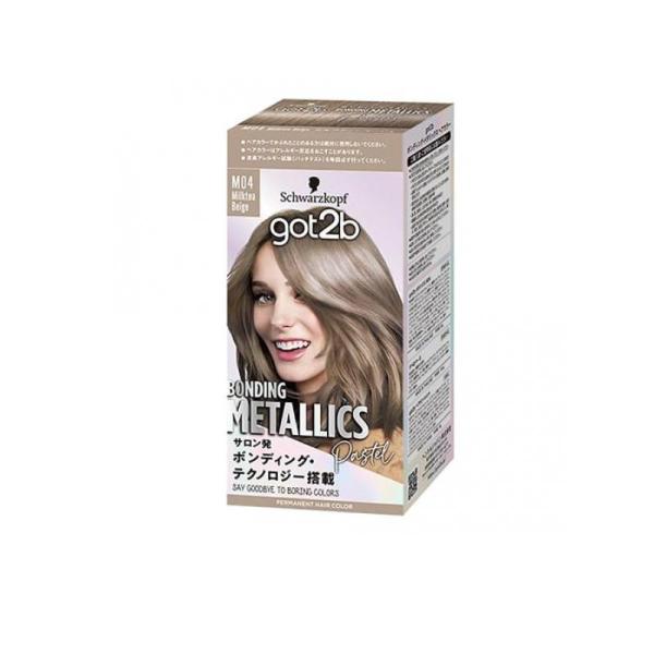 ●シュワルツコフ ゴットゥービー ボンディング・メタリックス ヘアカラー（Schwarzkopf got2b BONDING METALLICS）●ブリーチオンカラーによるダメージを削減しながらセルフではなかなか表現できなかった極上ツヤのシ...