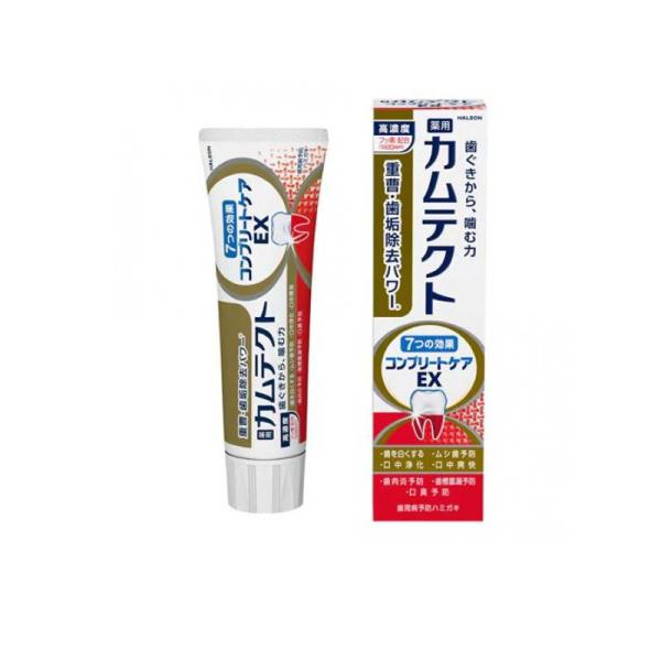 ●HALEON 薬用カムテクト コンプリートケアEX●歯周病予防ハミガキ（歯磨き粉）●歯ぐきからの出血が気になる方のために特別に開発。●健康な歯ぐきと強い歯のためのオールインワンハミガキです。●歯ぐきEFP処方の濃密ハミガキは、ホワイトエク...