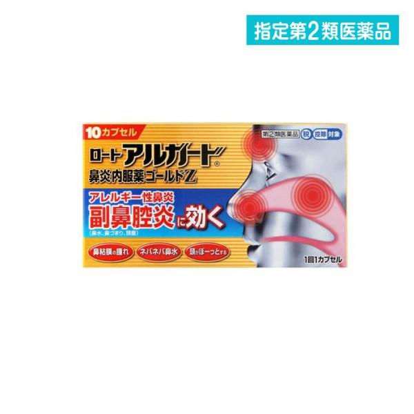 本商品は「指定濫用防止医薬品」です。使用期限は6カ月以上先のものを送ります。『ロートアルガード鼻炎内服薬ゴールドZ』は，花粉・ハウスダストなどによる鼻水，鼻づまり，頭重といったアレルギー性鼻炎，副鼻腔炎からくる様々な鼻炎症状に効果を発揮しま...
