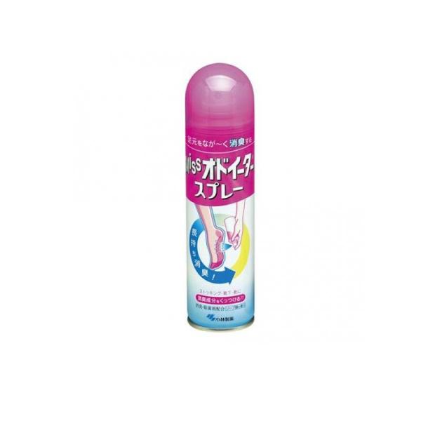 ●足元をすばやく快適に！ストッキング・靴下・靴にサラサラ成分をくっつける！●『Missオドイータースプレー』は、元の気になるニオイをしっかり抑える除菌消臭スプレーです。●消臭成分が繊維に付着して長時間ニオイを消臭します。●除菌成分が雑菌の繁...