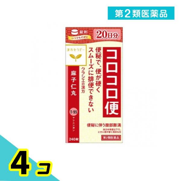 使用期限は6カ月以上先のものを送ります。●「麻子仁丸」は，漢方の古典といわれる中国の医書「傷寒論（ショウカンロン）」に収載されている薬方で，主薬の麻子仁をはじめ杏仁（キョウニン）・大黄（ダイオウ）など6つの配合生薬からなる漢方処方です。●大...