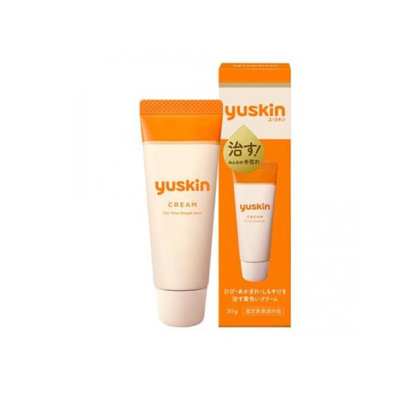 使用期限は6カ月以上先のものを送ります。●yuskin CREAM（ユースキンクリーム）●4つの有効成分が「ひび・あかぎれ・しもやけ」を治します（指定医薬部外品）●2つのうるおい成分がお肌にうるおいを与えます。●クリームの黄色は、水溶性ビタ...