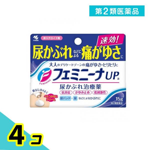 使用期限は6カ月以上先のものを送ります。●尿やパッドなどによりデリケートゾーンにおきた炎症を鎮める塗り薬です。●かゆみを素早く鎮める成分配合です。●非ステロイド性のクリームです。●販売名：フェミニーナＵＰａ