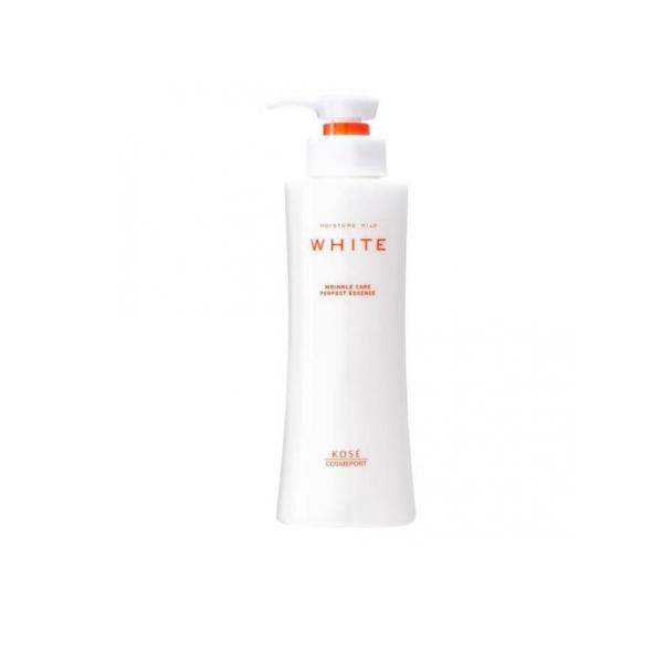 ●コーセー モイスチュアマイルド ホワイト リンクルケア パーフェクトエッセンス（KOSE MOISTURE MILD WHITE WRINKLE CARE PERFECT ESSENCE）●シワ改善・美白保湿液●医薬部外品●シワ改善×透明...