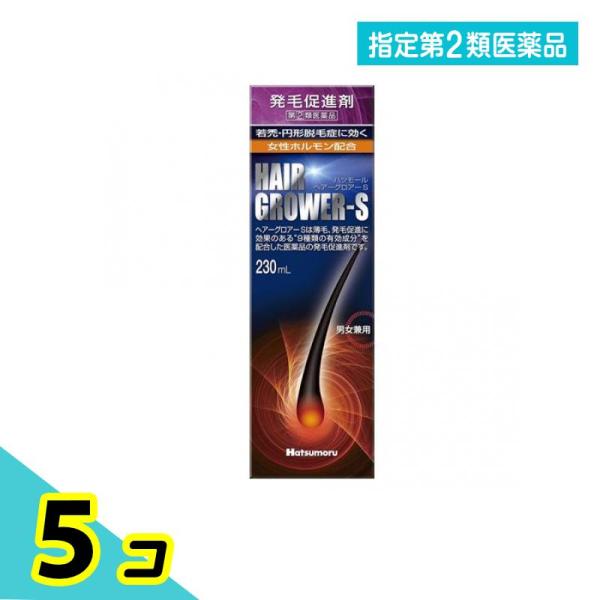 使用期限は6カ月以上先のものを送ります。ハツモール・ヘアーグロアーSはエストラジオール安息香酸エステル（女性ホルモン）を含む9種の有効成分の総合的な働きにより，若禿，生え際の薄毛，円形脱毛症，粃糠性脱毛症の他，発毛促進，脱毛の予防に効果を発...