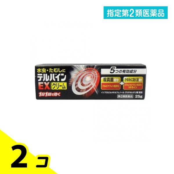 使用期限は6カ月以上先のものを送ります。●水虫・たむしは，カビ（真菌）の仲間である白癬菌が皮膚の角質層に寄生しておこる皮膚病です。●テルバインEXクリームは，白癬菌に対して強い殺真菌作用を示すテルビナフィン塩酸塩を主薬として，かゆみや痛みを...