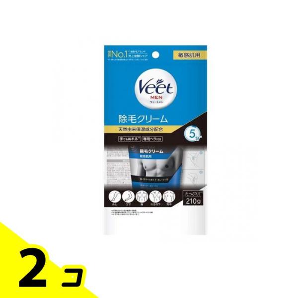 除毛クリーム敏感肌用。専用ヘラ付きであるが手でも塗れる。足・うで・胸・わきの下・背中など各部位に使用。容量もたっぷり２１０ｇ