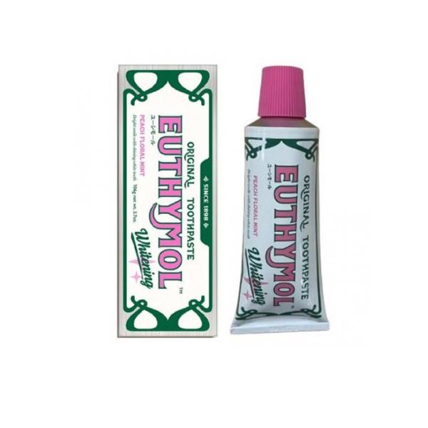 ●EUTHYMOL ユーシモール ホワイトピンク ピーチフローラルミントの香り●薬用歯みがき●イギリス発祥の国民的オーラルケアブランド『EUTHYMOL(ユーシモール)』からホワイトニングに特化した歯磨き粉が登場！●スマートホワイトニング粒...