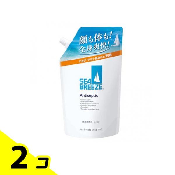 ●シーブリーズ アンティセプティック f 全身薬用ローション（SEA BREEZE Antiseptic）●医薬部外品●顔も体も！全身爽快！素肌救援！肌を清潔に整え、全身をクールにひきしめる薬用ローションです。●スキントラブルを防ぐ薬用ボデ...
